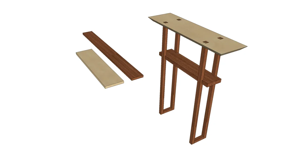 Console Table | 3D Warehouse
