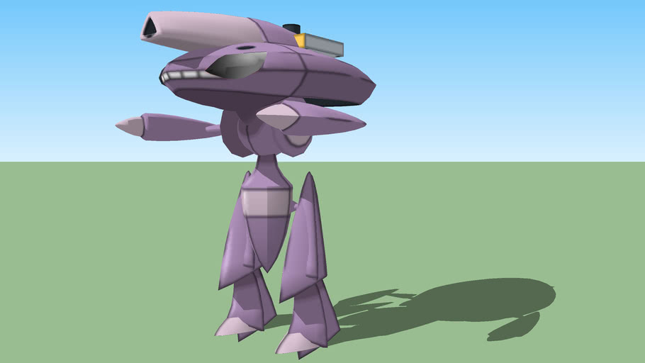 Genesect (Pokémon X and Y) | 3D Warehouse