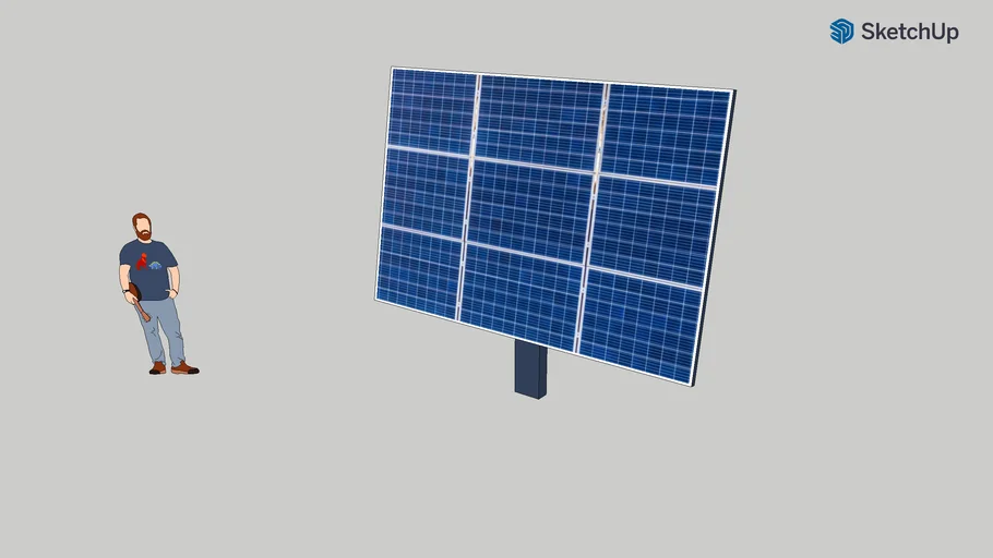 Panel Solar | 3D Warehouse