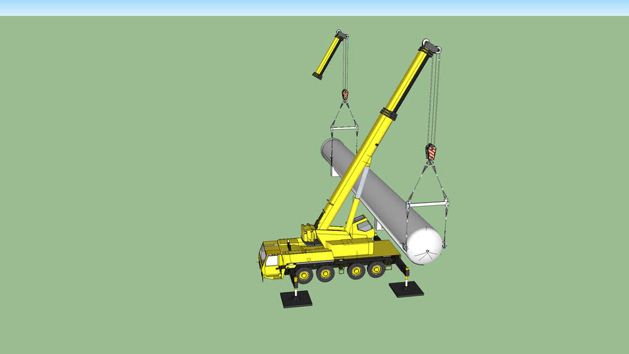cranes 100 tons | 3D Warehouse