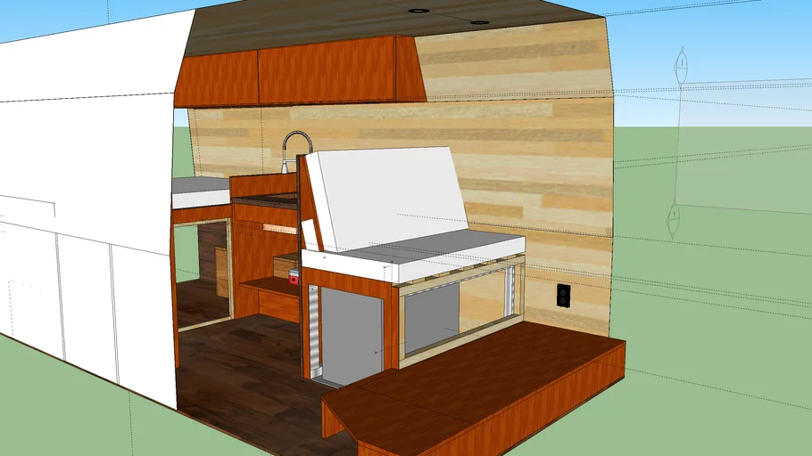 Promaster 3500 Extended Van Build | 3D Warehouse