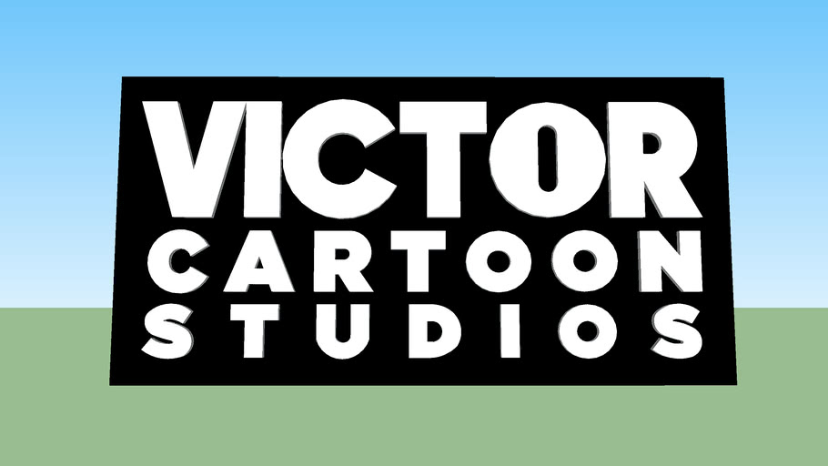 Victor Cartoon Studios Logo (2015-present) | 3D Warehouse