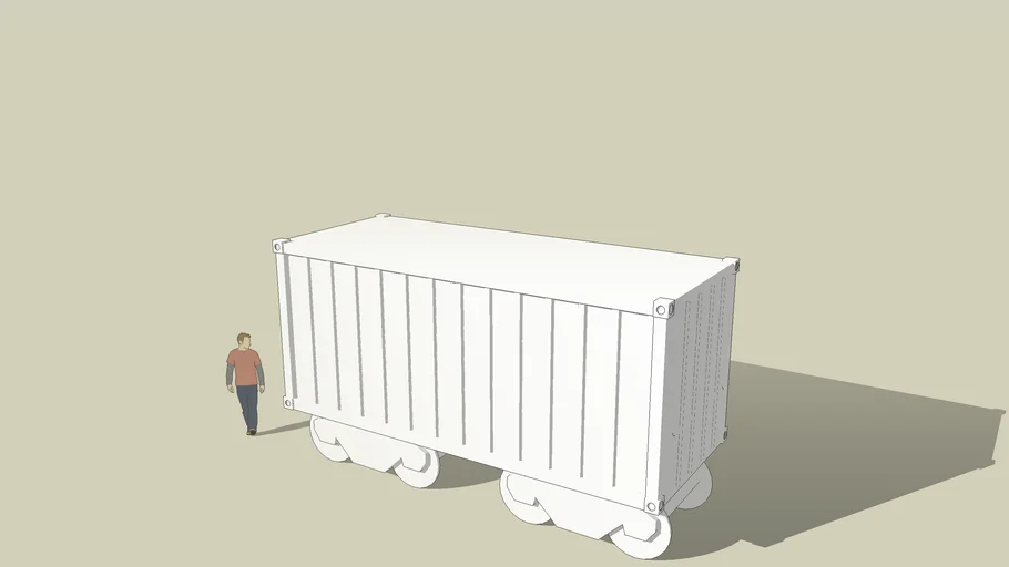 container car | 3D Warehouse