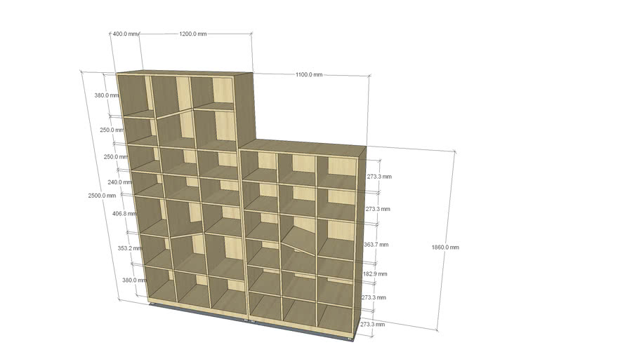 book rack | 3D Warehouse