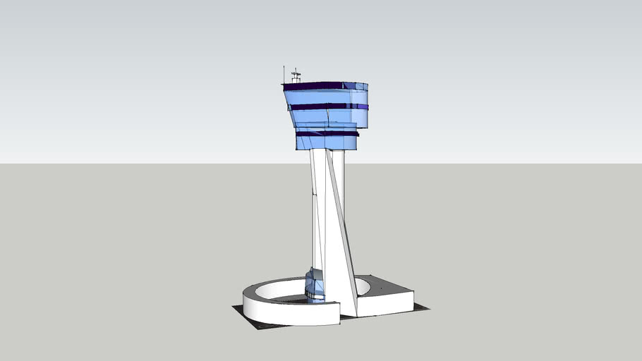 Mumbai Airport’s ATC Tower | 3D Warehouse