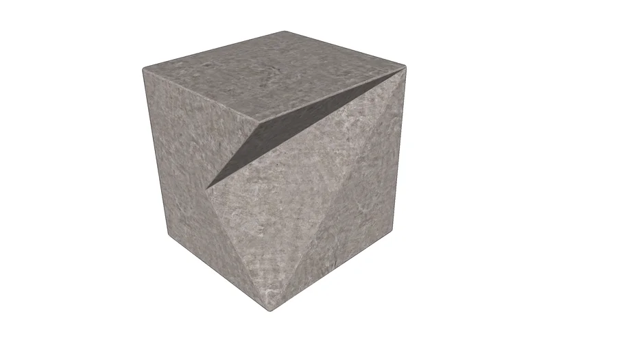 Brutalist Stool #1 | 3D Warehouse