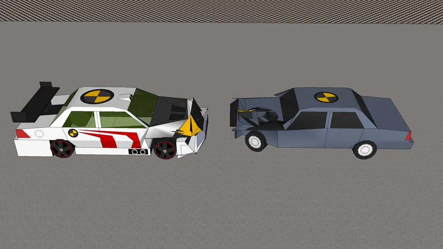 Tuned Google Car Crash test | 3D Warehouse