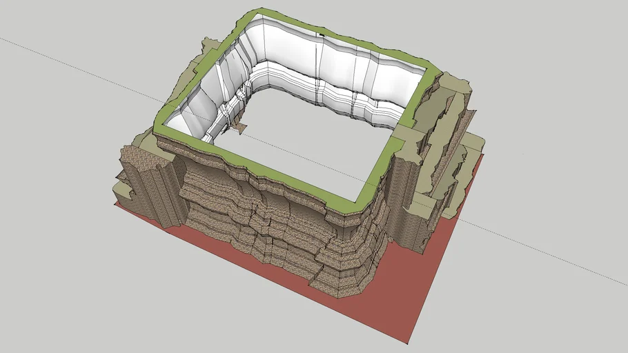 Stargate Command Alpha Base Terrain | 3D Warehouse