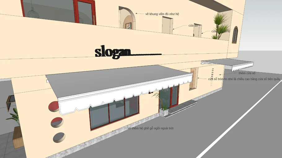 Phe cafe | 3D Warehouse