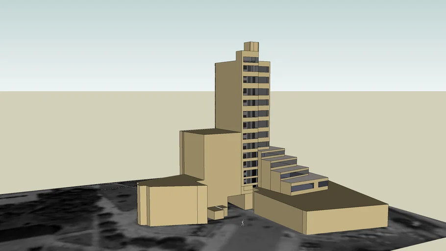 Richi edificio administrativo | 3D Warehouse