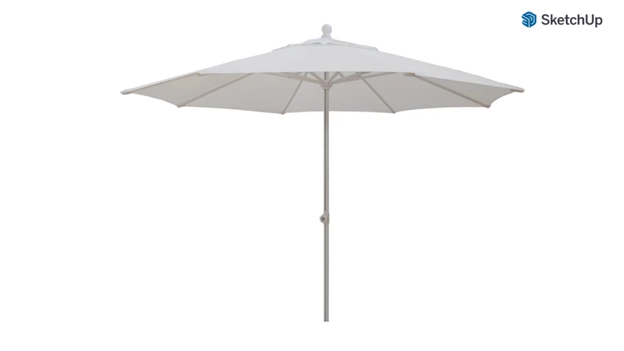 Ombrellone Central Easy Tracking - Wupa | 3D Warehouse