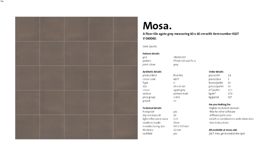 4107_V_060060 | 3D Warehouse