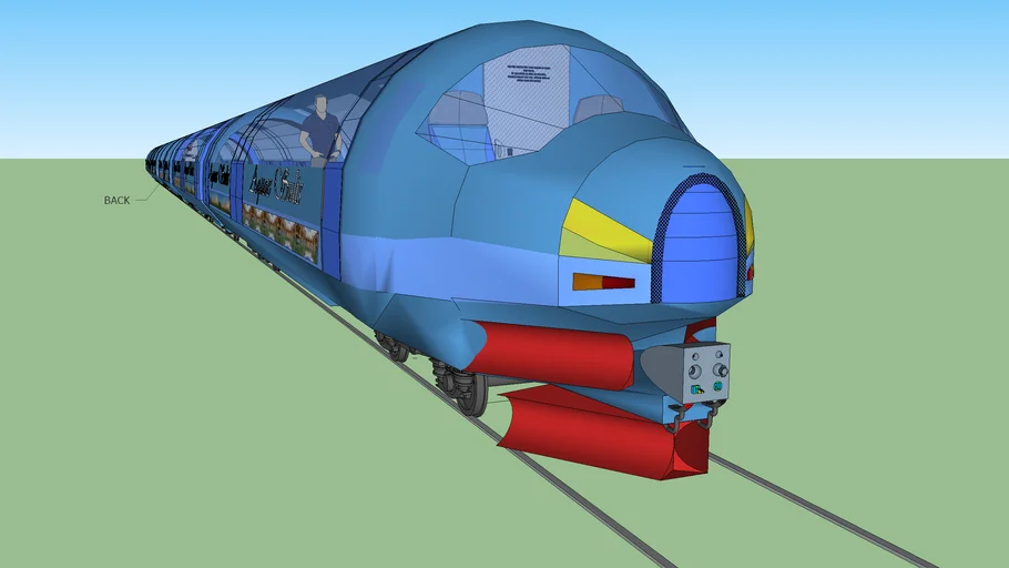 Concept Tram for Bath Spa (shell) | 3D Warehouse