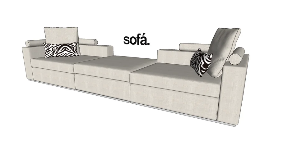 Sofá Duo | 3D Warehouse
