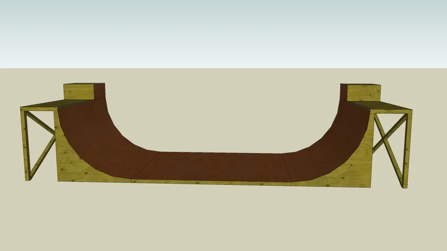 Mini Halfpipe | 3D Warehouse