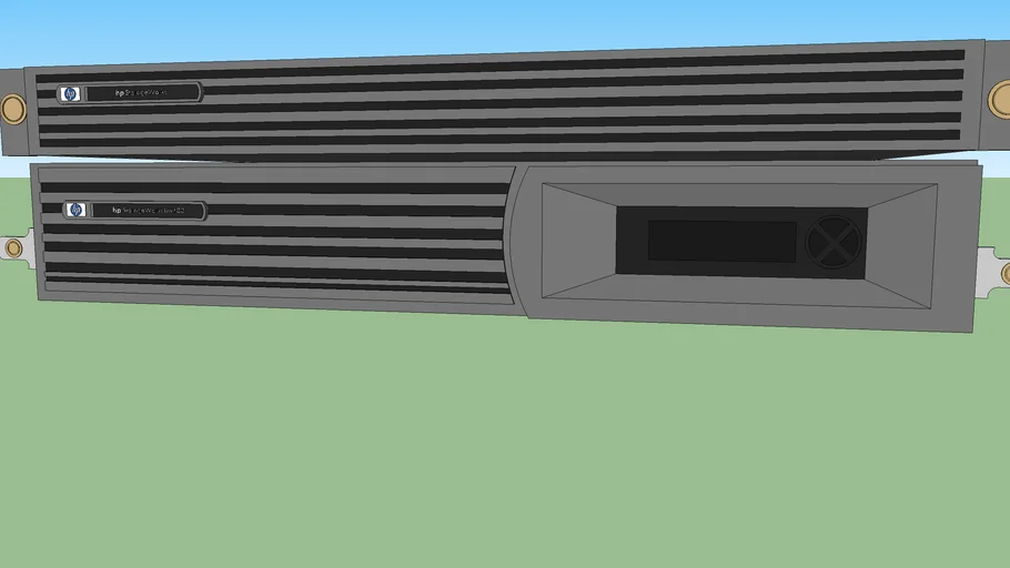 HP StorageWorks hsv100 storage controller unit | 3D Warehouse