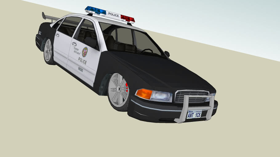 Police Car modific tuning | 3D Warehouse