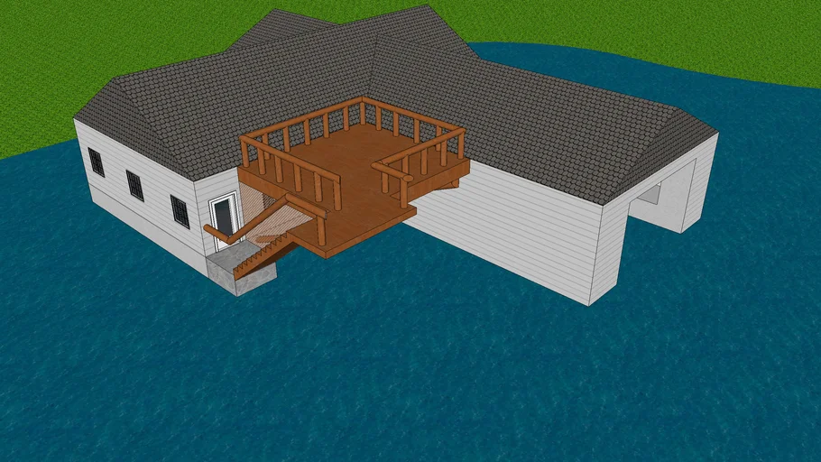 Floating House | 3D Warehouse