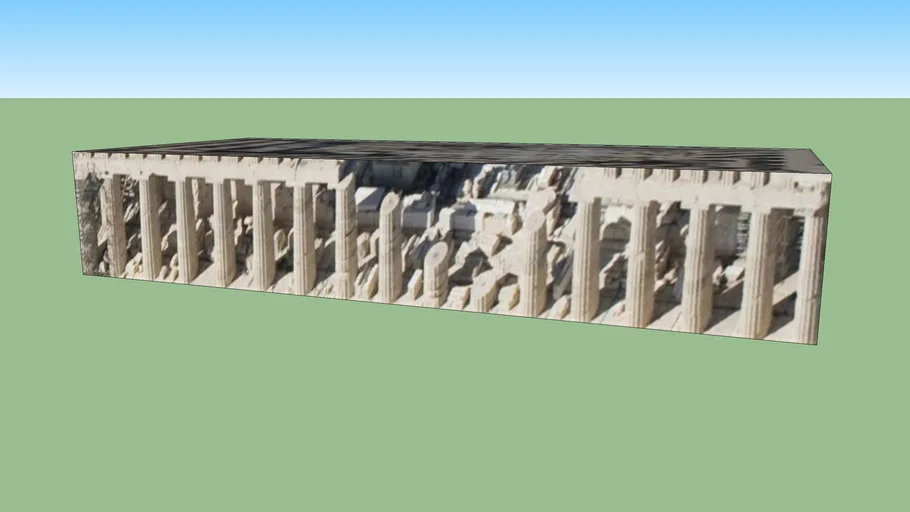 Parthenon, Greece | 3D Warehouse