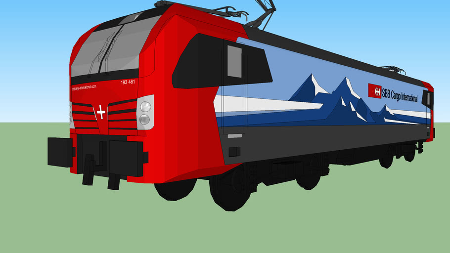 Siemens SBB Cargo Vectron | 3D Warehouse