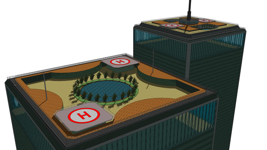 Twin towers new model | 3D Warehouse