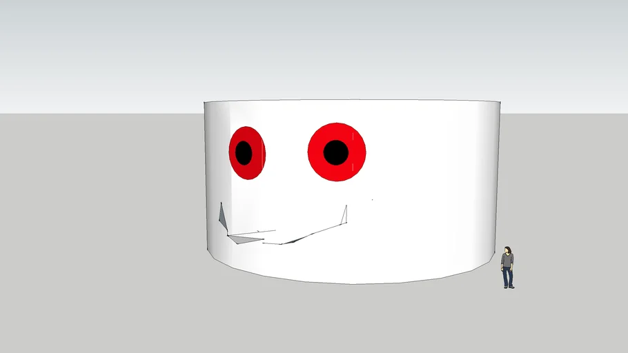 Giant stupid face | 3D Warehouse