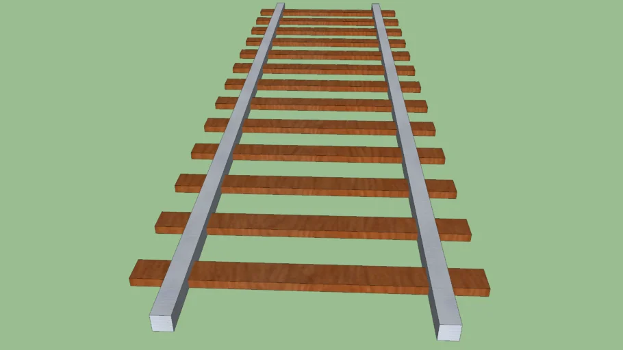railroad tracks | 3D Warehouse