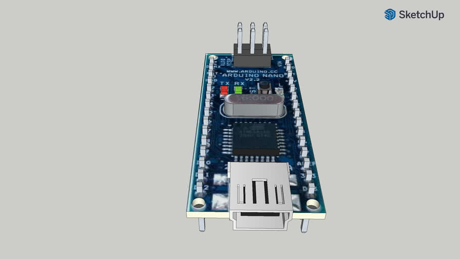 arduino nano | 3D Warehouse