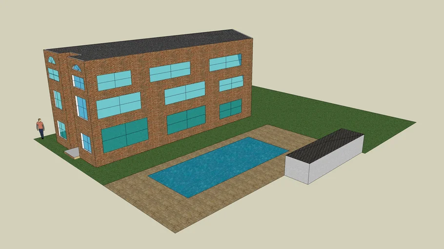 random building | 3D Warehouse