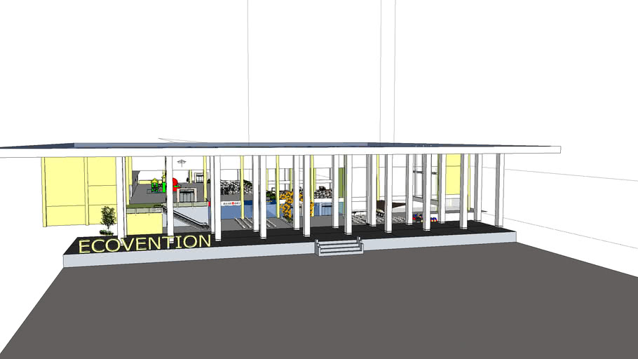 ecopark landscape Ancol Jakarta | 3D Warehouse