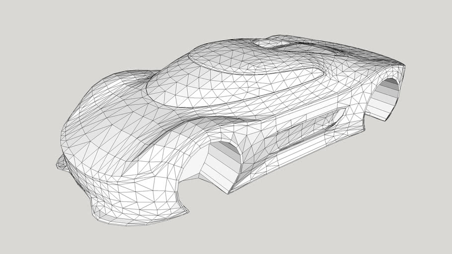 Supercar Template | 3D Warehouse