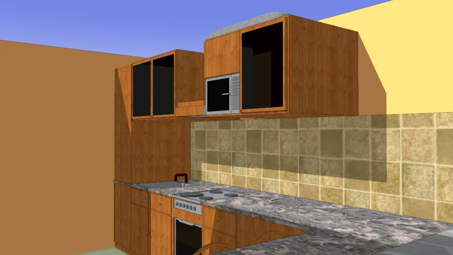 small kitchen | 3D Warehouse
