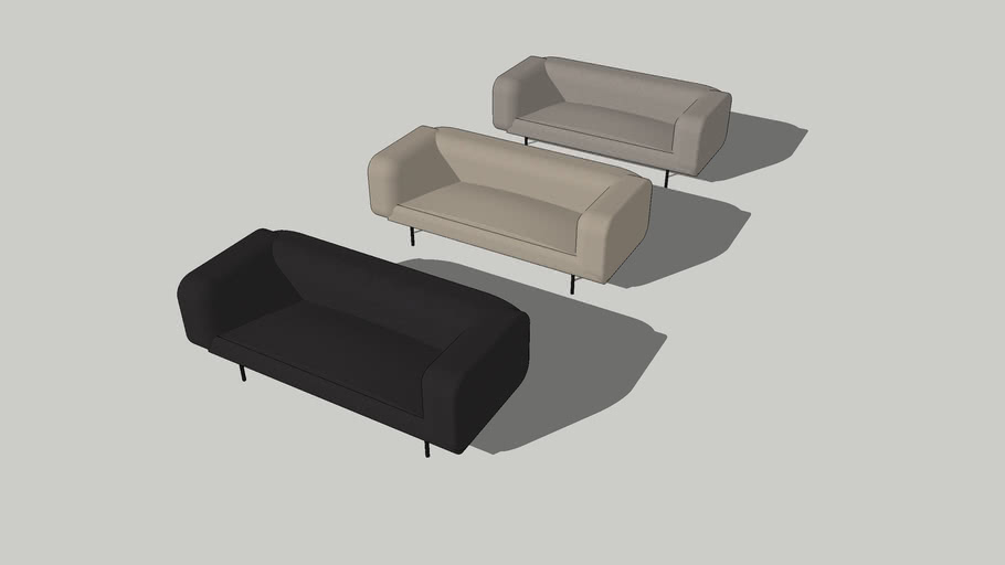 잭슨카멜레온 네스트 소파 JACKSONCHAMELEON NEST SOFA | 3D Warehouse