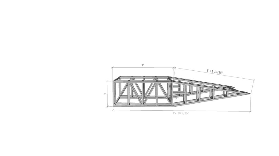 3ft Car Lift Ramp | 3D Warehouse