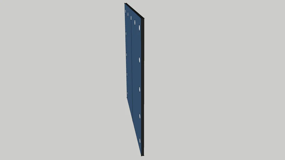 26' mirror backplate | 3D Warehouse