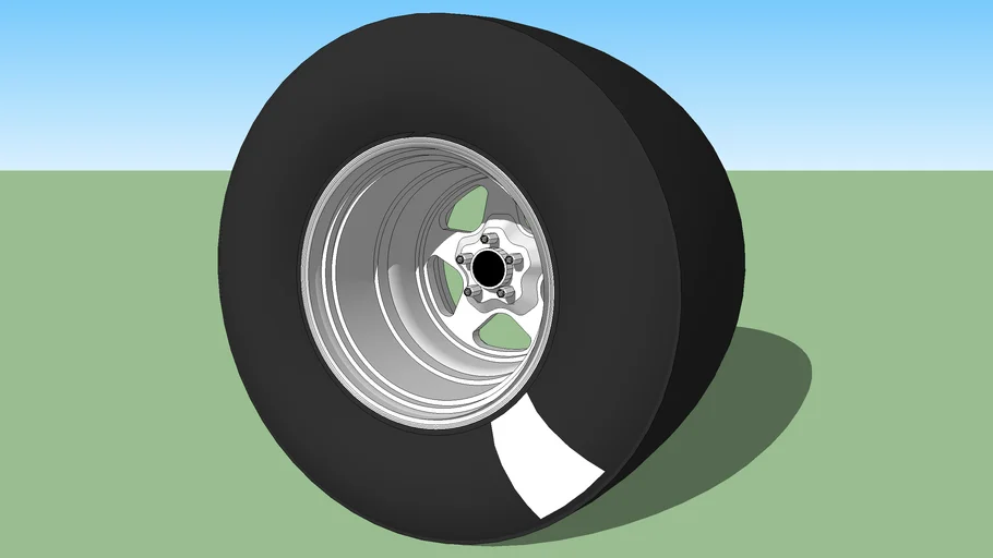 Drag Wheel Rear | 3D Warehouse