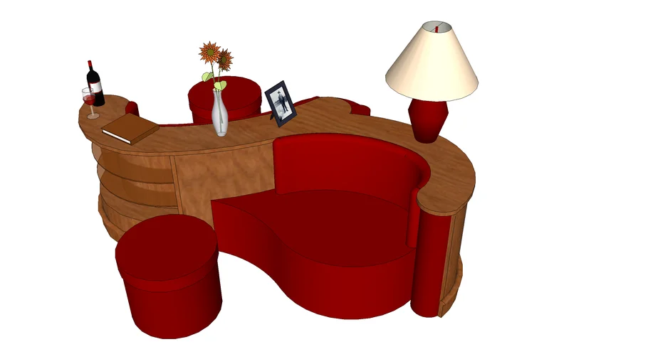 Custom Love Seat | 3D Warehouse