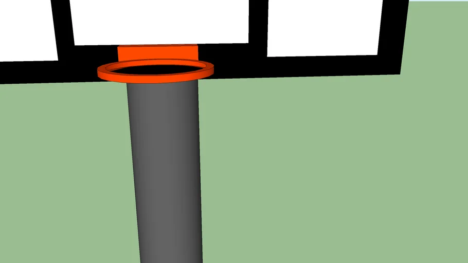 pbc basketball hoop | 3D Warehouse