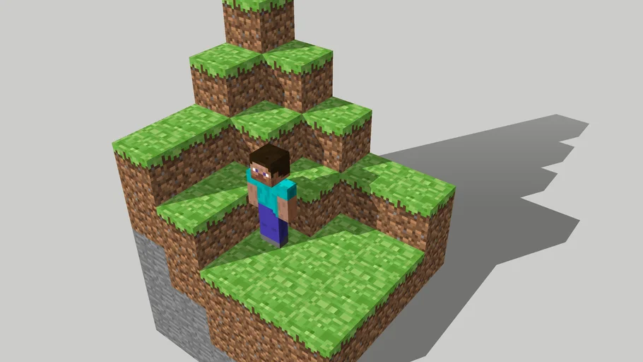 Steve from Minecraft | 3D Warehouse