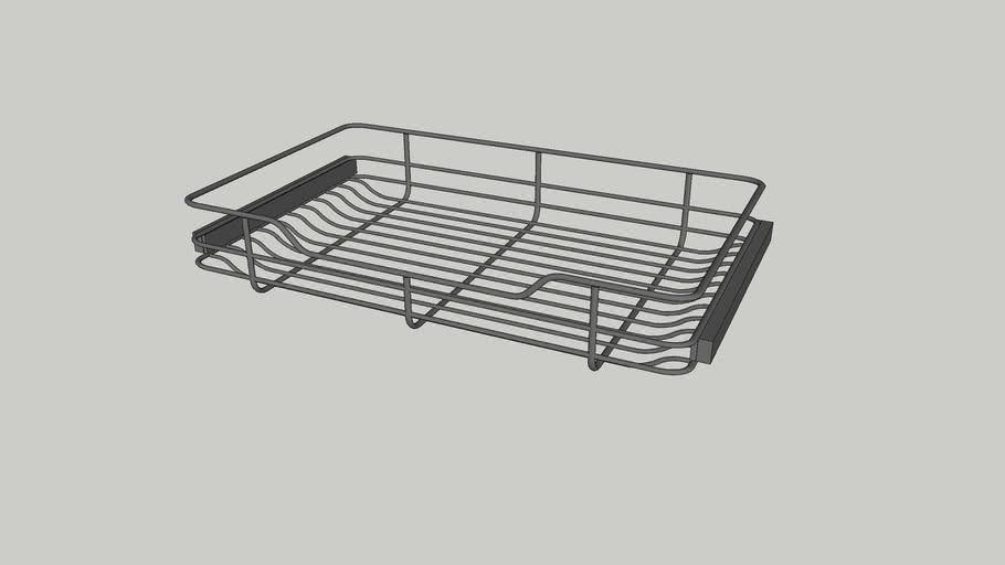 Pull Out Dish Rack | 3D Warehouse
