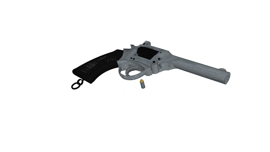 Webley revolver | 3D Warehouse
