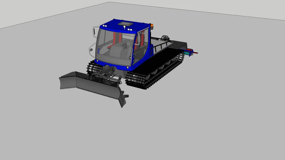 PistenBully 100 | 3D Warehouse