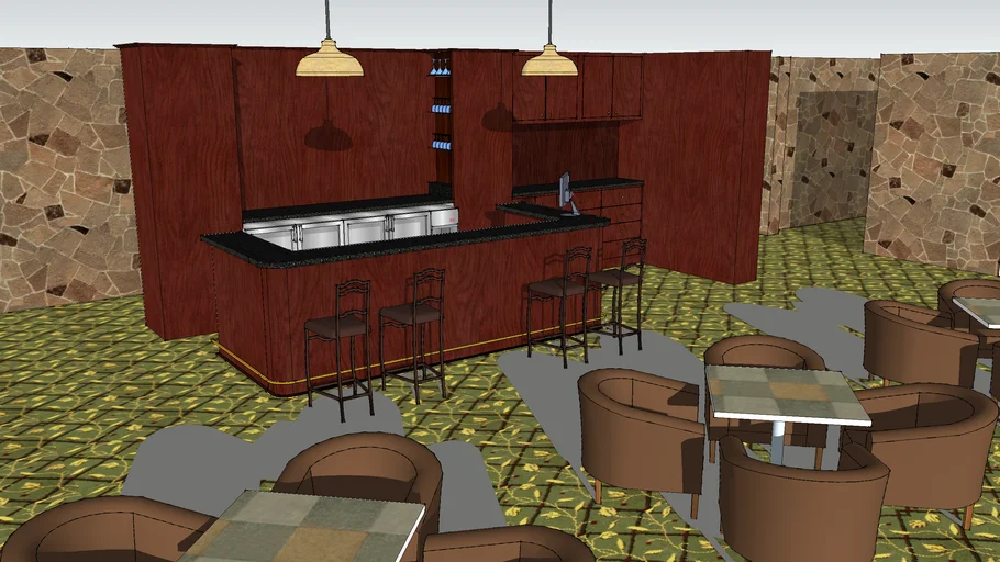 Terrace Bar | 3D Warehouse