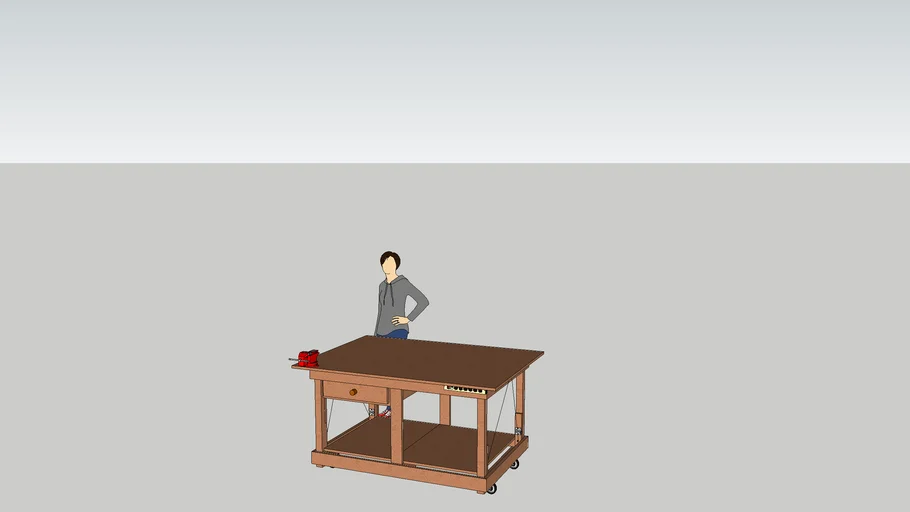Workbench simple | 3D Warehouse