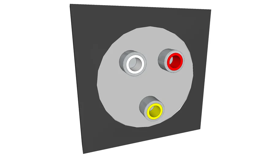 module Hager audio video | 3D Warehouse