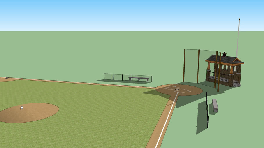 Baseball field for Harry | 3D Warehouse