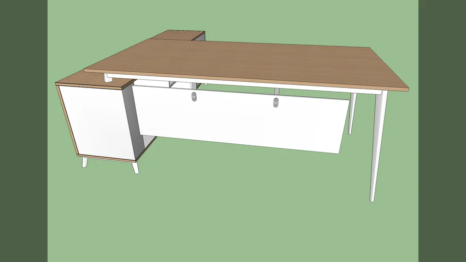 president desk | 3D Warehouse