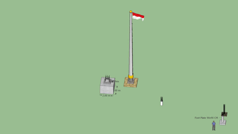 flagpole | 3D Warehouse