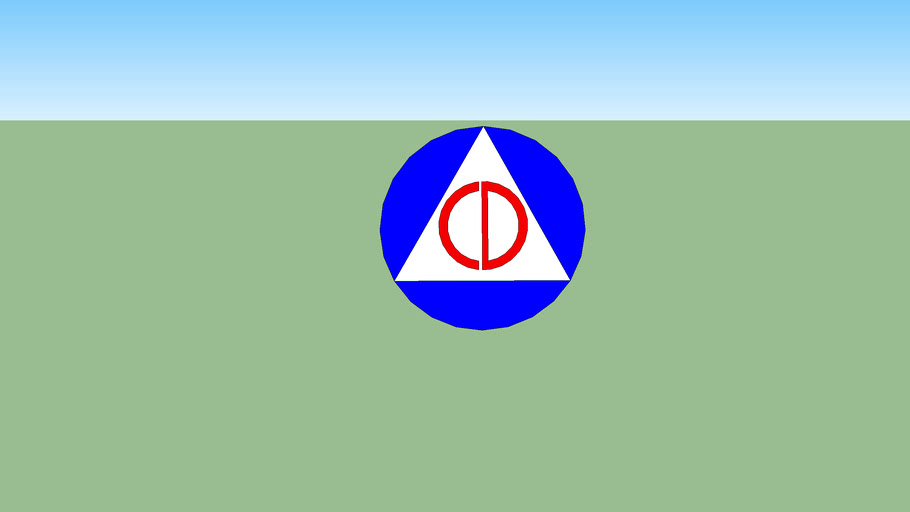 Civil Defense Logo | 3D Warehouse