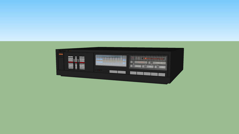 Fisher CA-871 stereo amplifier | 3D Warehouse